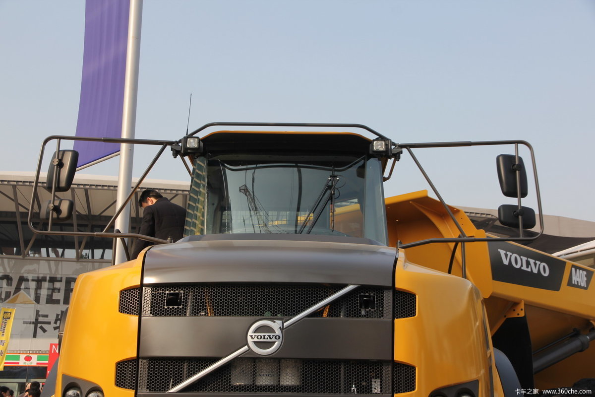 【图】沃尔沃A40F铰接式卡车_实拍图片_107771_卡车之家