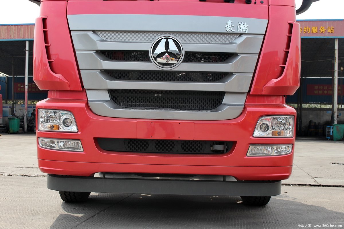 【图】中国重汽 豪瀚J7B重卡 380马力 6X4牵引车(ZZ4255N3246D1)_实拍图片_387736_卡车之家