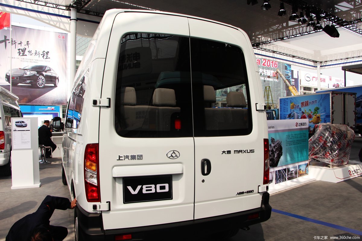【图】上汽大通 V80 2016款 136马力 商旅手动版 加长轴高顶MPV(国四)_实拍图片_418855_卡车之家