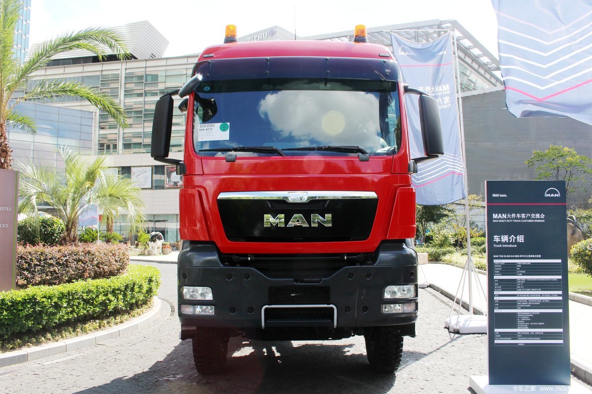 【图】曼(MAN) TGS BBS系列重卡 540马力 6X6牵引车(型号:33.540)_实拍图片_423324_卡车之家