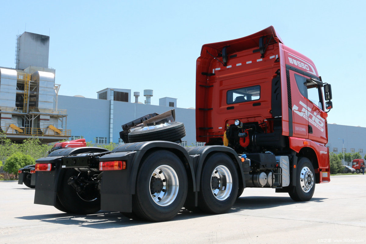 【图】青岛解放 JH6重卡 智尊550 550马力 6X4牵引车(潍柴红色版)(CA4259P25K2T1E5A80)_实拍图片_599373_卡车之家