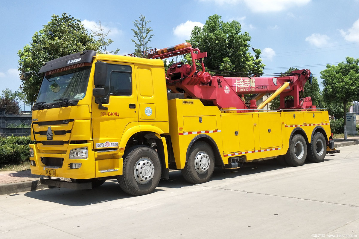 【图】中国重汽 HOWO-7 380马力 8X4 清障车(帕菲特牌)(PFT5430TQZX5)_实拍图片_805743_卡车之家