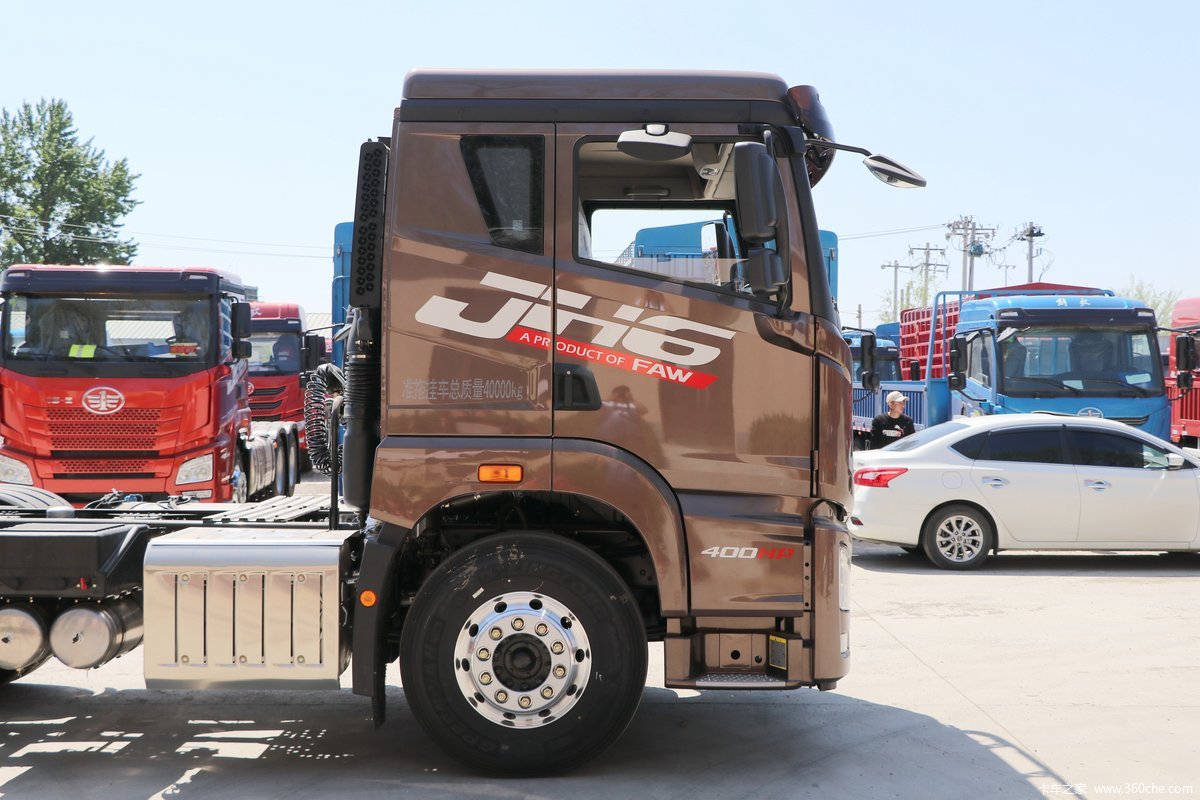 【图】青岛解放 JH6重卡 卓越版 400马力 6X4牵引车(平顶)(国六)(CA4256P26K15T1E6A80)_实拍图片_951751_卡车之家