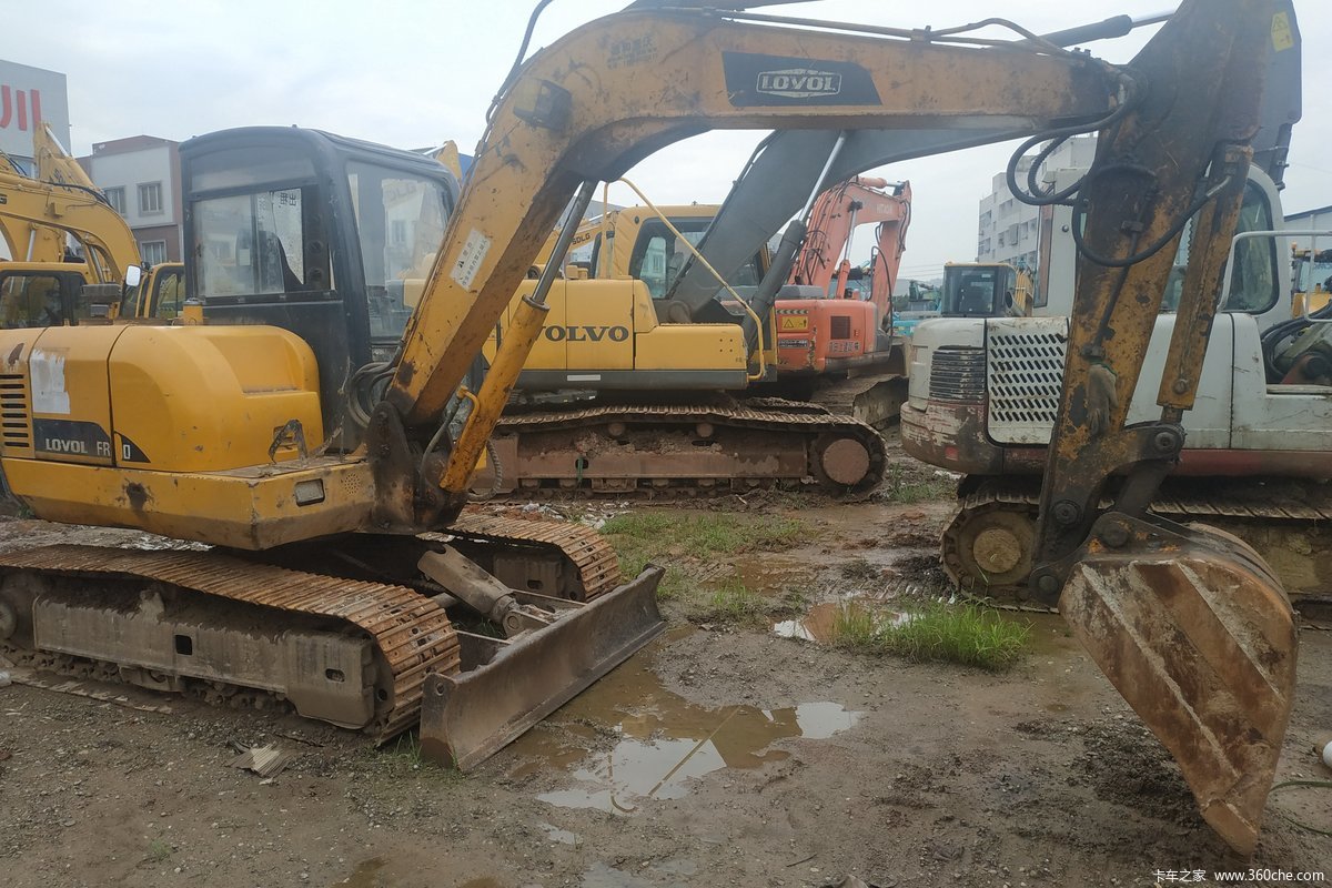 【图】福田雷沃 FR60-7履带式挖掘机_实拍图片_993637_卡车之家