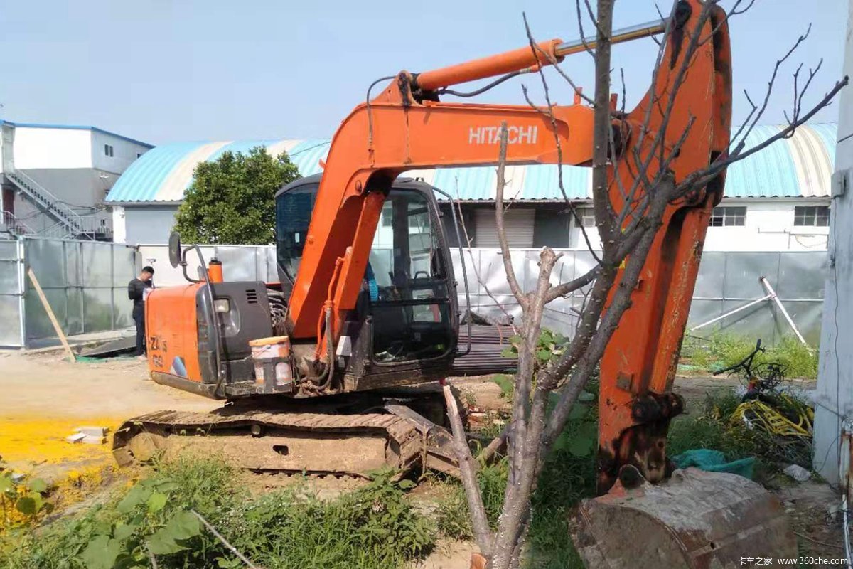 【图】日立 ZX60中型挖掘机_实拍图片_1000094_卡车之家