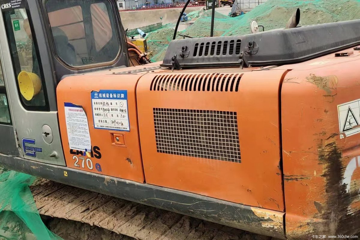 【图】日立 ZX240-3G中型挖掘机_实拍图片_1000810_卡车之家