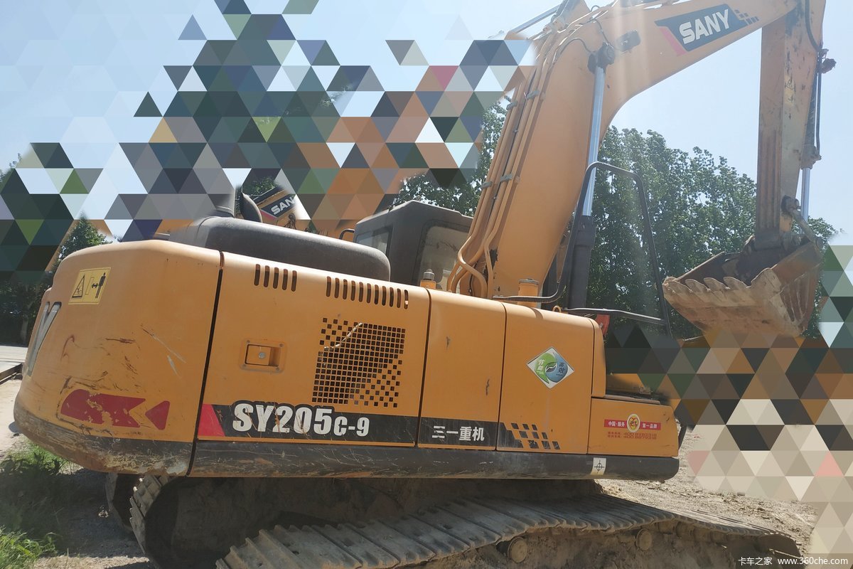 【图】三一 SY205C-9履带式挖掘机_实拍图片_1005091_卡车之家