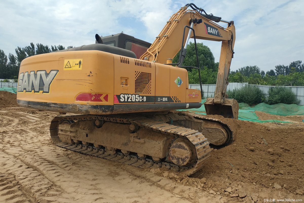 【图】三一 SY205C-9履带式挖掘机_实拍图片_1005109_卡车之家