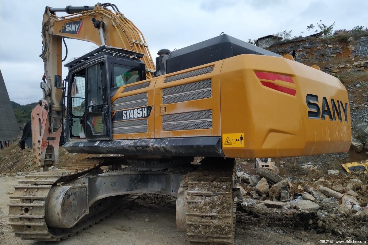 【图】三一 SY485H履带式挖掘机_实拍图片_1005814_卡车之家