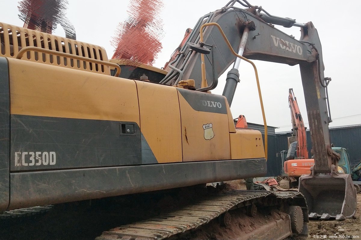 【图】沃尔沃 EC350D履带式挖掘机_实拍图片_1011376_卡车之家