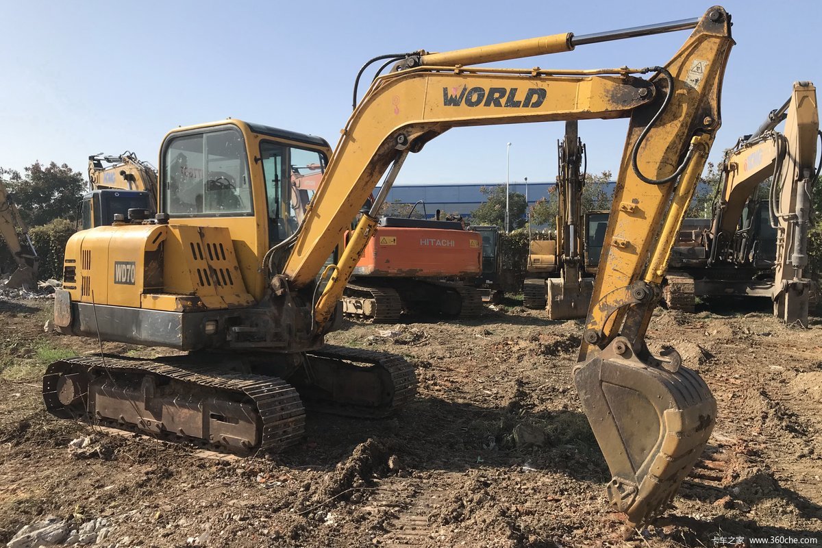 【图】沃得重工 W260-7履带式挖掘机_实拍图片_1011508_卡车之家