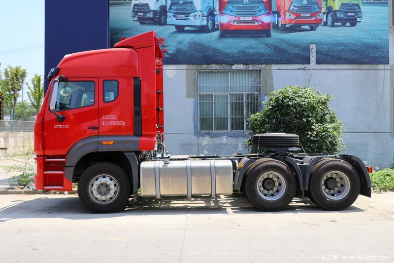 【图】中国重汽 豪瀚N7W重卡 460马力 6X4牵引车(重汽HW257)(ZZ4255N3246E1)_实拍图片_1043297_卡车之家