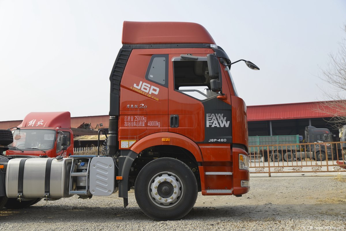 【图】一汽解放 新J6P重卡 质惠版2.0 460马力 6X4牵引车(CA4250P66K24T1A1E5)_实拍图片_1132815_卡车之家