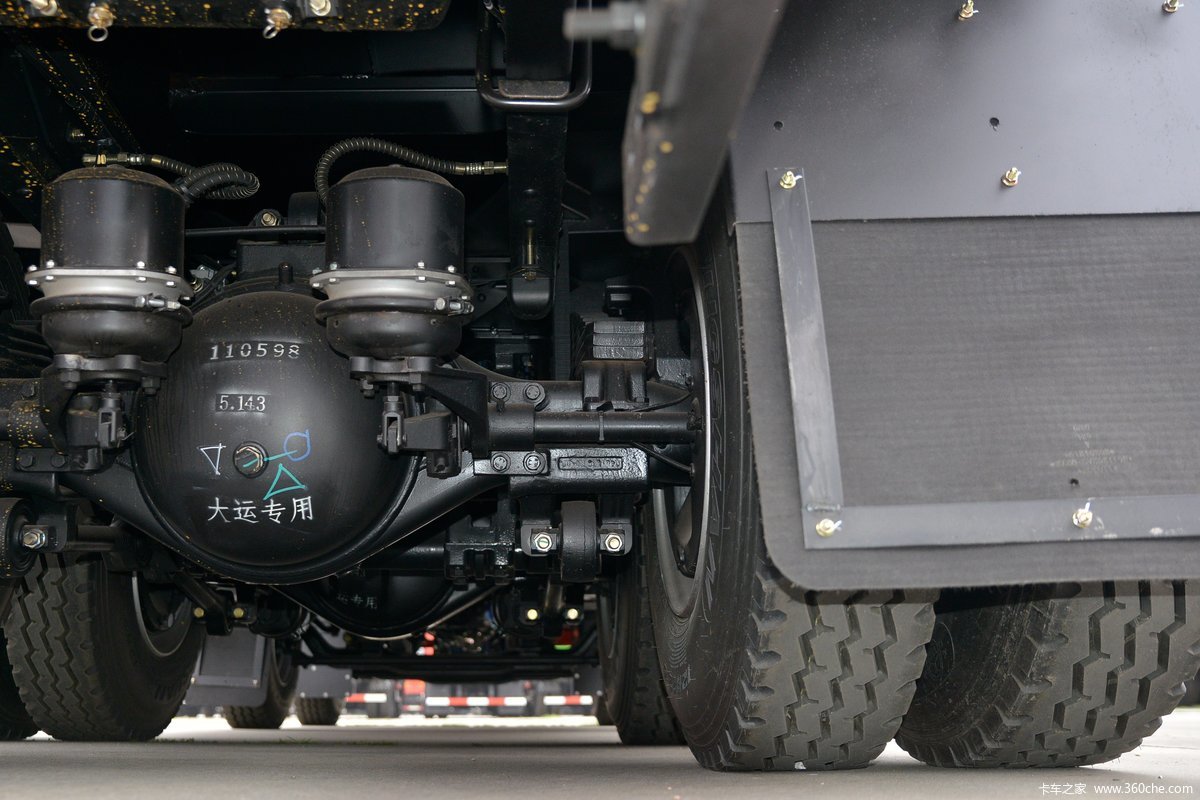 【图】大运 风驰 300马力 8X4 6.5米自卸车(国六)(DYQ3310D6FF)_实拍图片_1154694_卡车之家