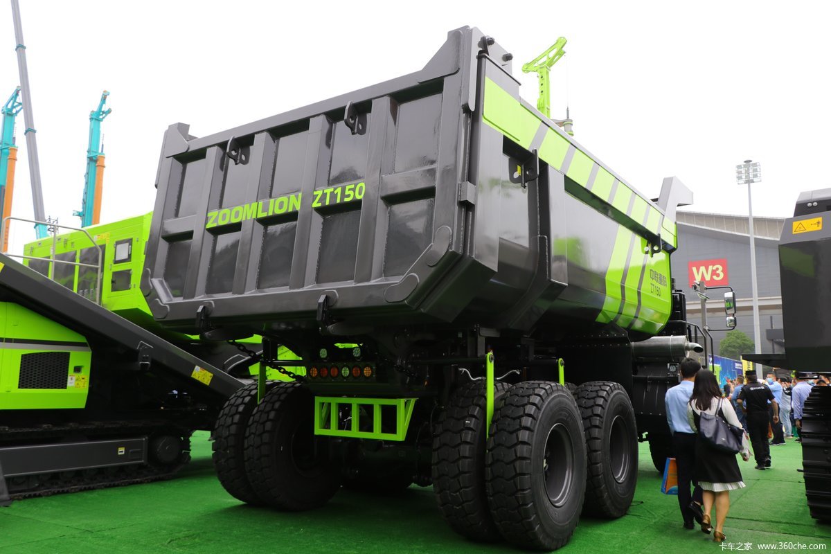 【图】中联重科 ZT150 560马力 6X4 矿用自卸车_实拍图片_1184052_卡车之家