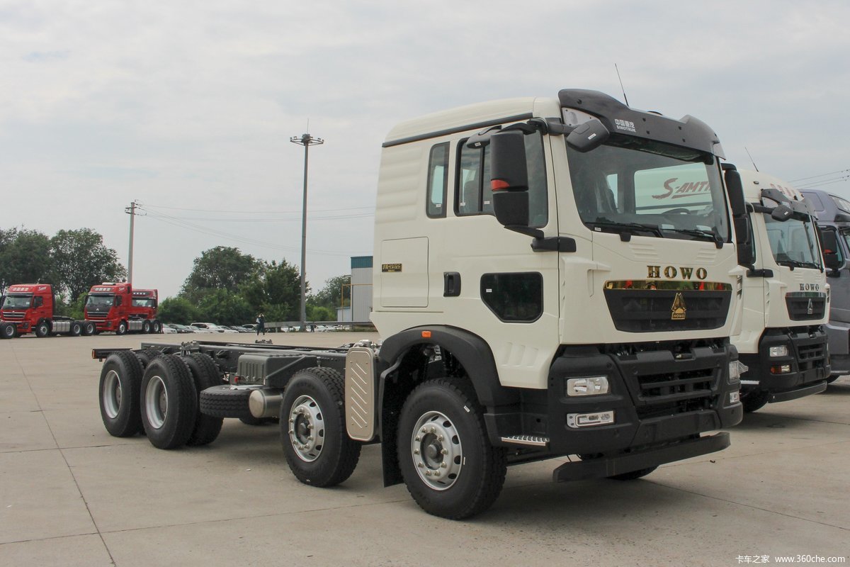 【图】中国重汽HOWO TX 350马力 8X4 6.2米自卸车(国六)(ZZ3317V306GF1)_实拍图片_1203670_卡车之家