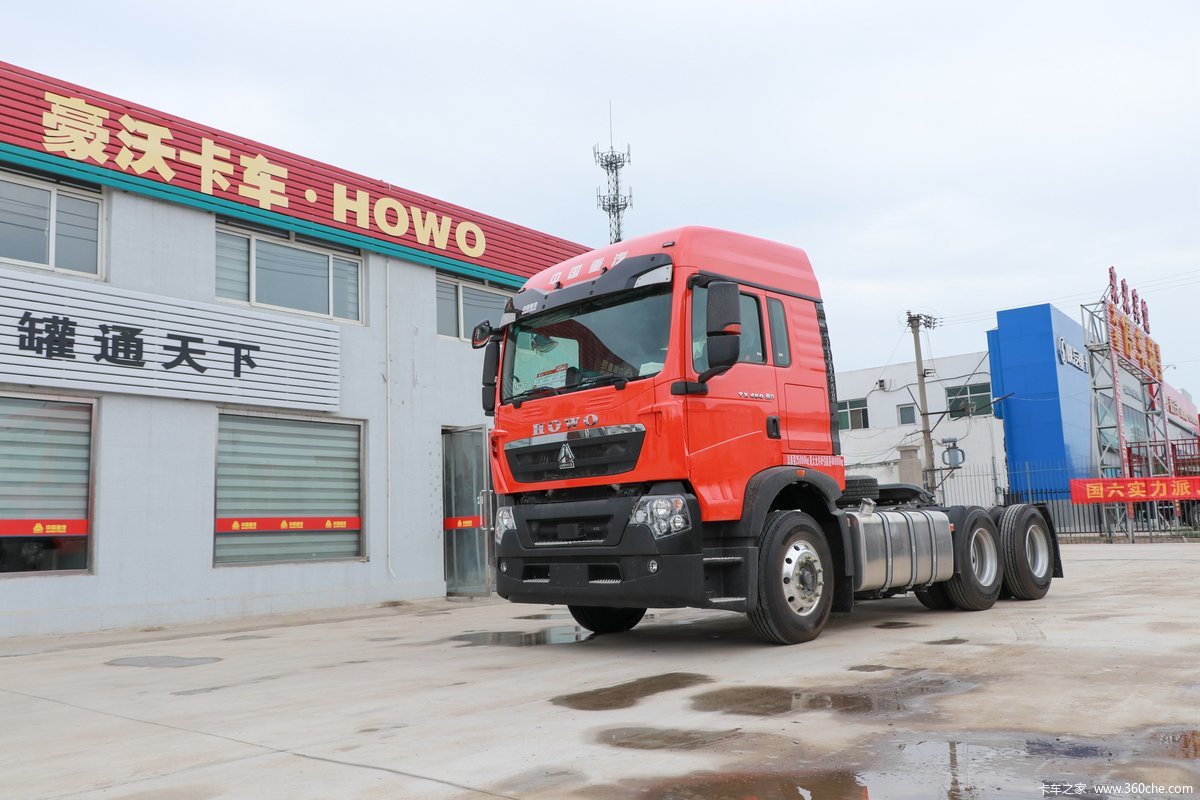 【图】中国重汽 HOWO TX重卡 460马力 6X4 牵引车(ZZ4257V324GF1)_实拍图片_1231548_卡车之家