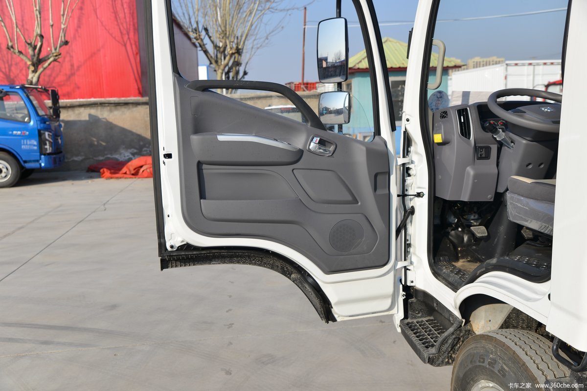 【图】福田 奥铃新捷运 青春版 132马力 4.14米单排厢式轻卡(国六)(BJ5045XXY8JDA-AB1)_实拍图片_1329922_卡车之家