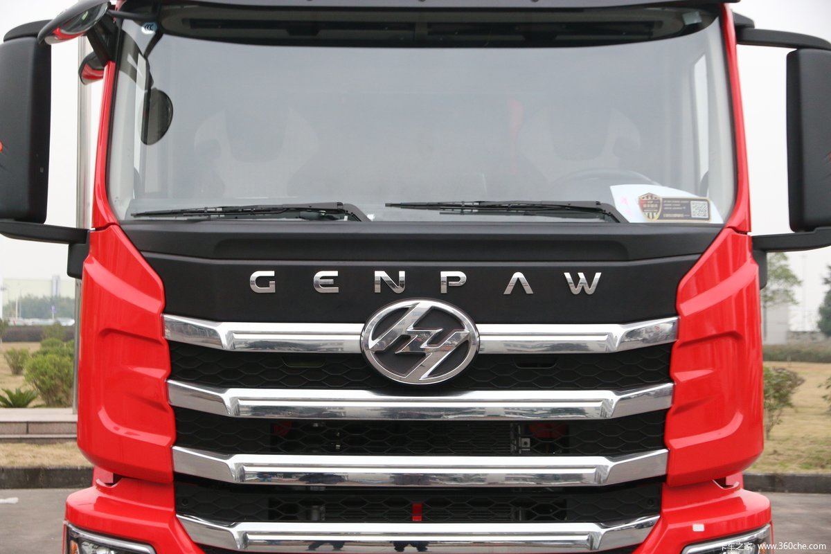 【图】上汽红岩 杰豹H6 标载版 240马力 4X2 6.8米厢式载货车(国六)(CQ5187XXYEY05711J)_实拍图片 ...