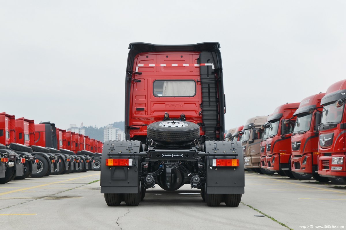 【图】东风商用车 天龙旗舰KX 经典版 465马力 6X4 牵引车(国六)(DFH4250CX9)_实拍图片_1412203_卡车之家