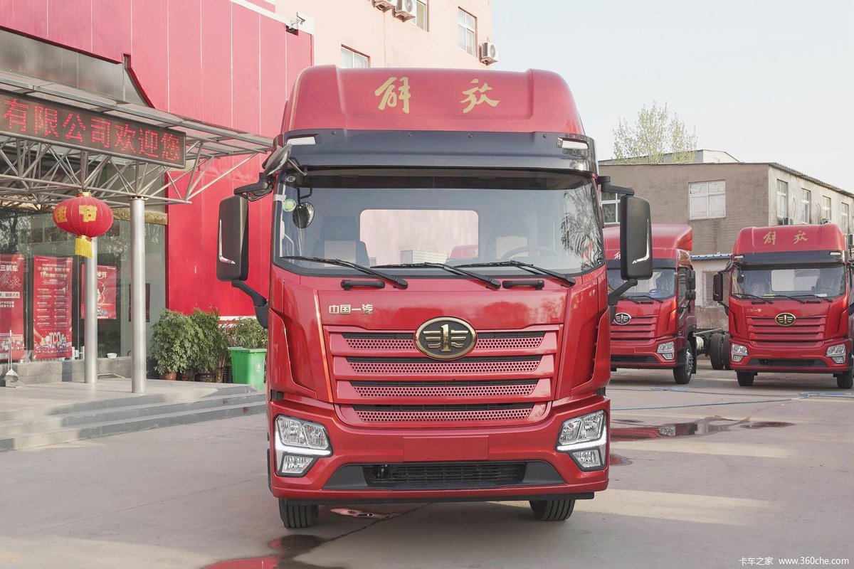 【图】青岛解放 JK6中卡 260马力 4X2 6.8米AMT自动挡仓栅式载货车(国六)(CA5180CCYP28K1L4E6)_实拍图片 ...