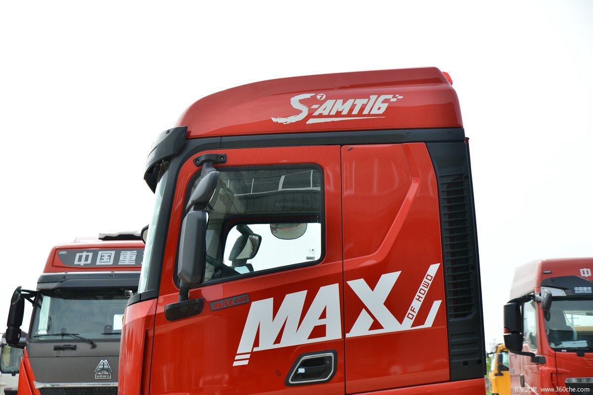 【图】中国重汽 HOWO MAX 460马力 8X4 9.55米厢式载货车(国六)(ZZ5317XXYV446KF1)_实拍图片 ...