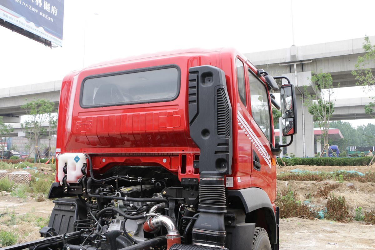 【图】东风华神 DV3 260马力 8X2 6米自卸车(国六)(提升桥)(DFD3316GL6D21)_实拍图片_1440641_卡车之家