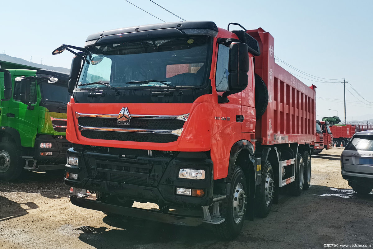 【图】中国重汽HOWO TH7 旗舰版 460马力 8X4 6.8米自卸车(国六)(ZZ3317W326HF1)_实拍图片_1443108_卡车之家