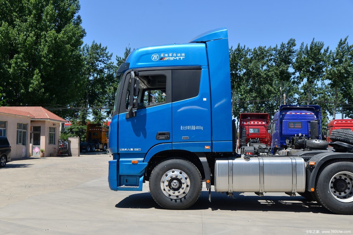 【图】福田 欧曼EST 北方版 520马力 6X4 AMT自动挡牵引车(国六)(2.846速比)(BJ4259Y6DHL-12)_实拍图片 ...