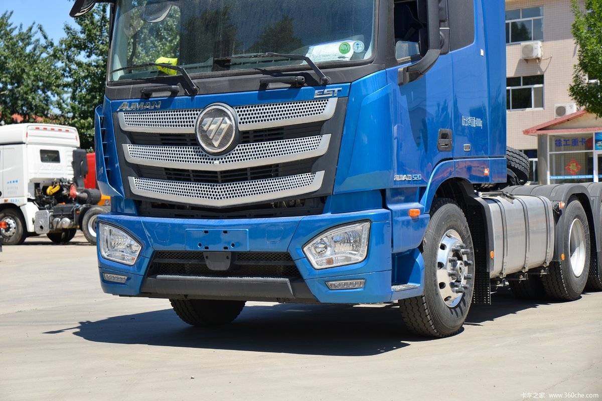 【图】福田 欧曼EST 北方版 520马力 6X4 AMT自动挡牵引车(国六)(2.846速比)(BJ4259Y6DHL-12)_实拍图片 ...