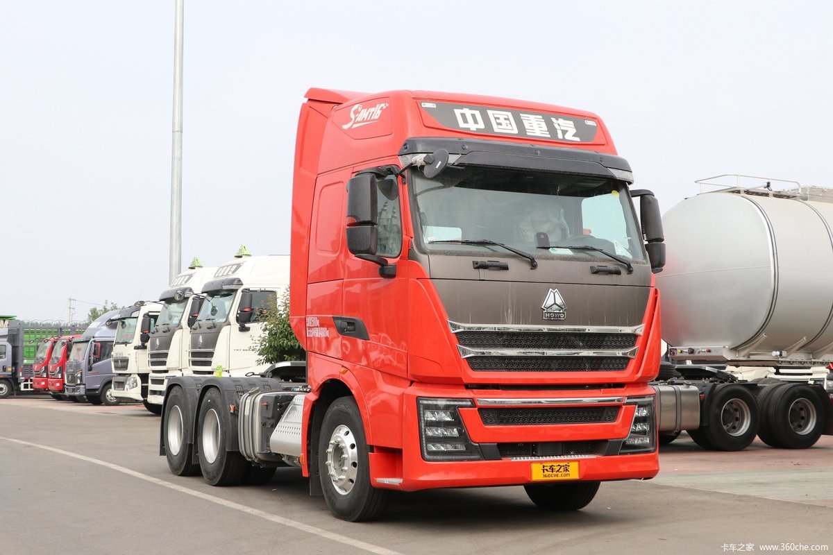 【图】中国重汽 HOWO TH7重卡 540马力 6X4 AMT自动挡牵引车(国六)(ZZ4257V324HF1B)_实拍图片_1738307 ...