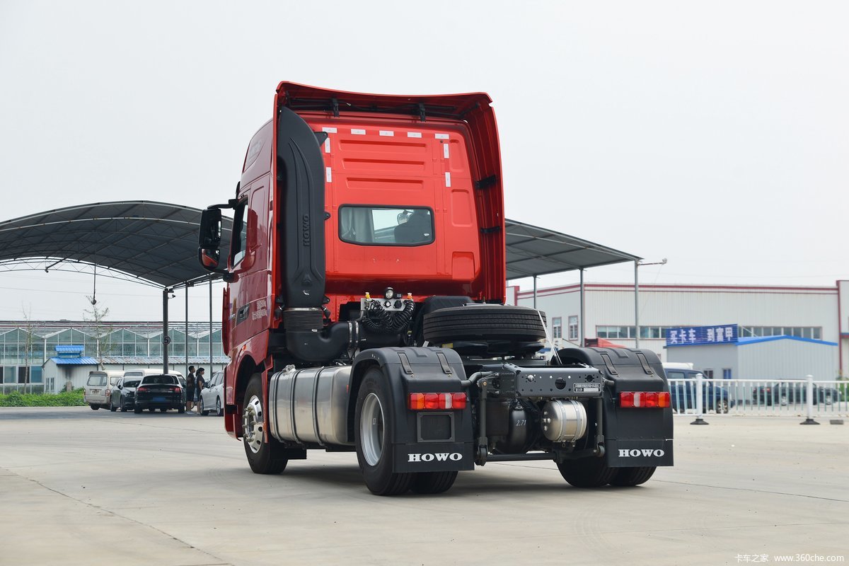 【图】中国重汽 HOWO TH7重卡 540马力 4X2牵引车(国六)(ZZ4187V361HF1)_实拍图片_1482776_卡车之家