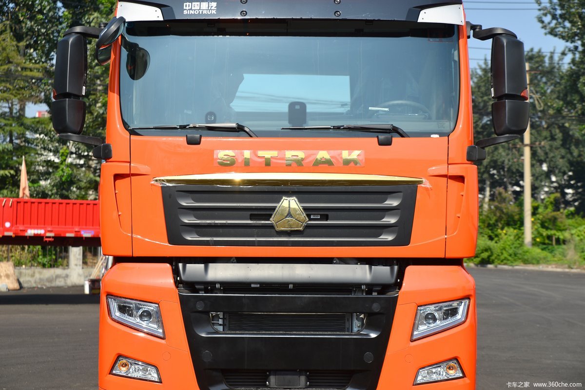 【图】中国重汽 汕德卡SITRAK G7S重卡 540马力 6X4 AMT自动档牵引车(国六)(ZZ4256W324HF1B)_实拍图片 ...