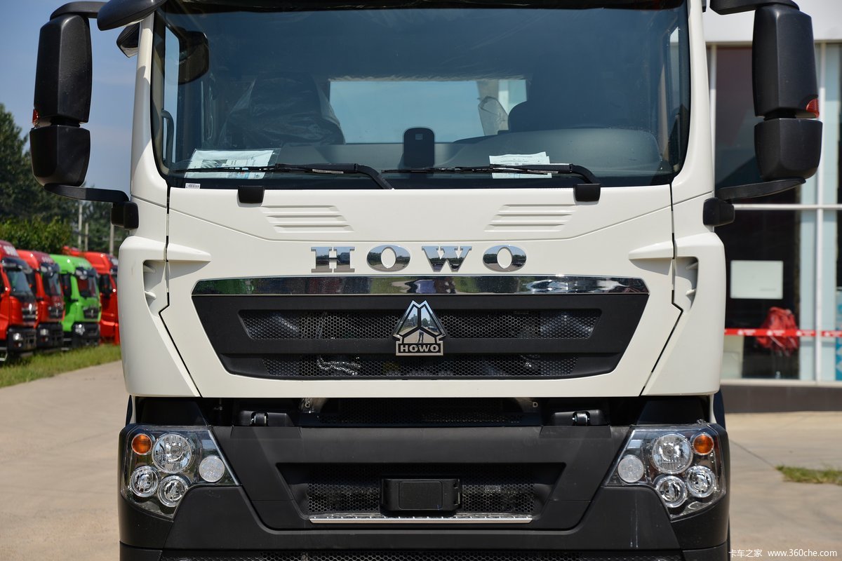 【图】中国重汽 HOWO TX重卡 400马力 4X2 牵引车(国六)(带导流罩)(ZZ4187V361GF1)_实拍图片_1509572_卡车之家