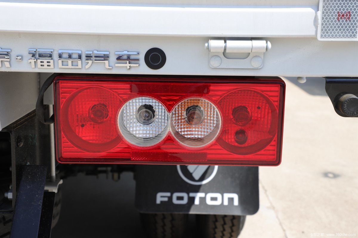 【图】福田 奥铃M卡 132马力 4.2米单排栏板小卡(国六)(BJ1044V9JBA-AB1)_实拍图片_1513088_卡车之家