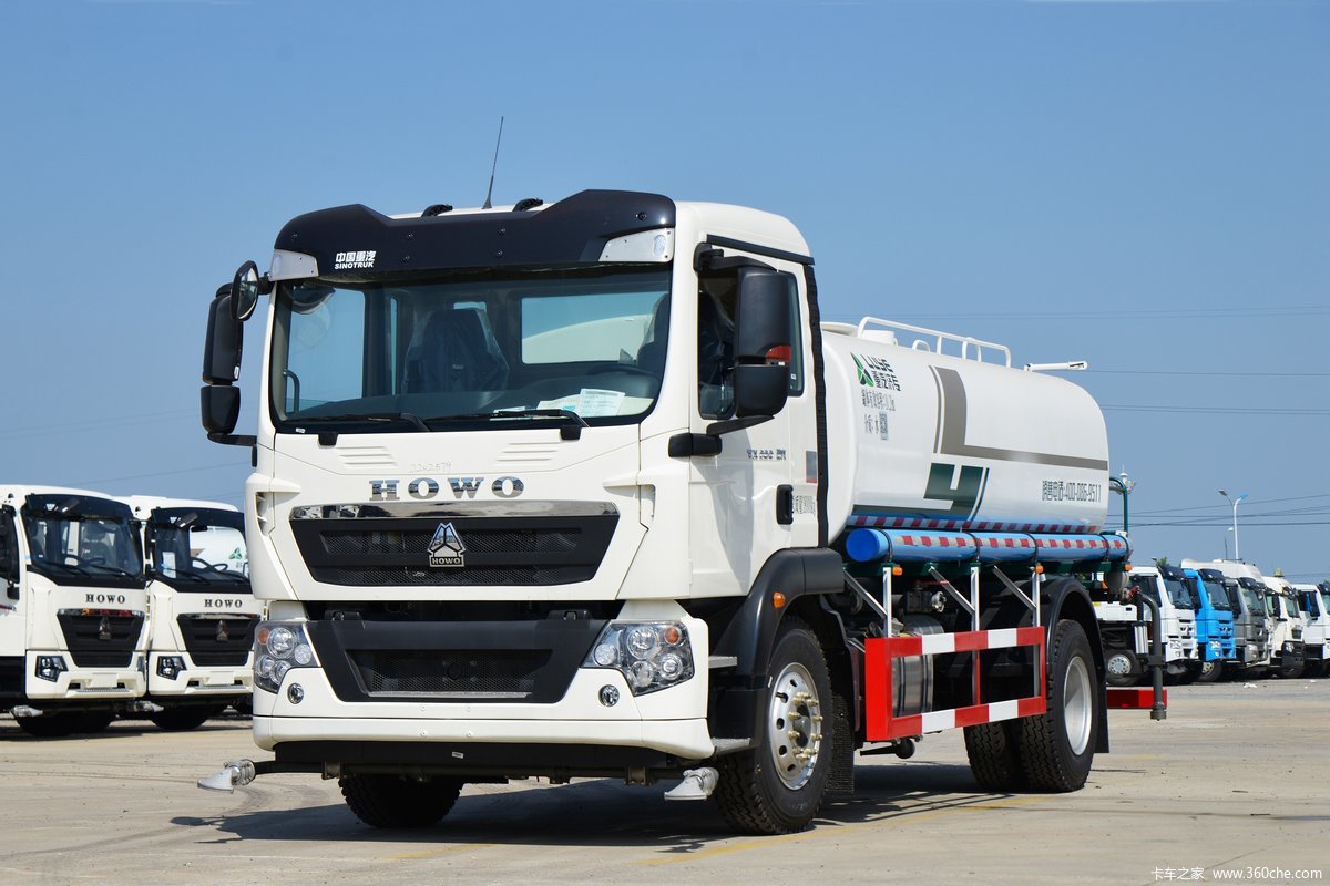 【图】中国重汽 HOWO TX 220马力 4X2 洒水车(绿叶牌)(JYJ5187GSSF1)_实拍图片_1515520_卡车之家