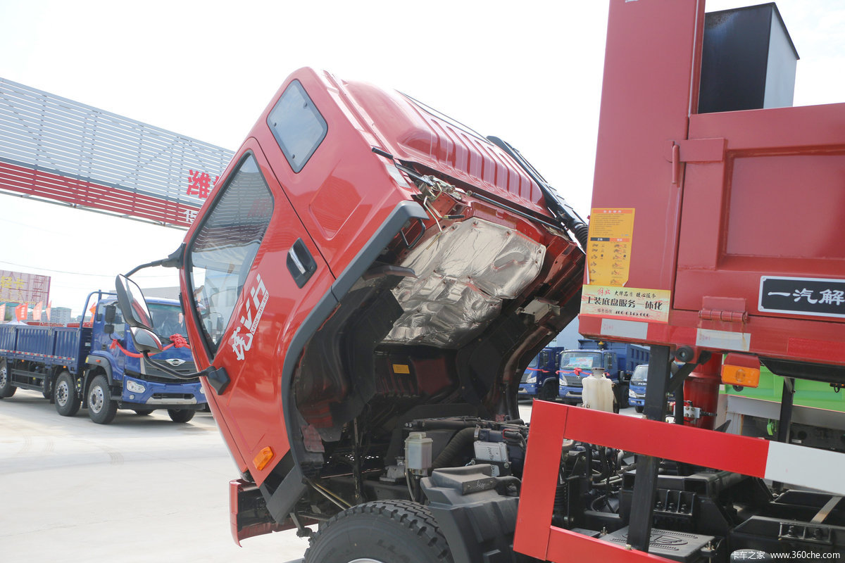 【图】青岛解放 虎VH 190马力 4X2 5.7米自卸车(国六)(CA3180P40K15L4E6A90)_实拍图片_1520614_卡车之家