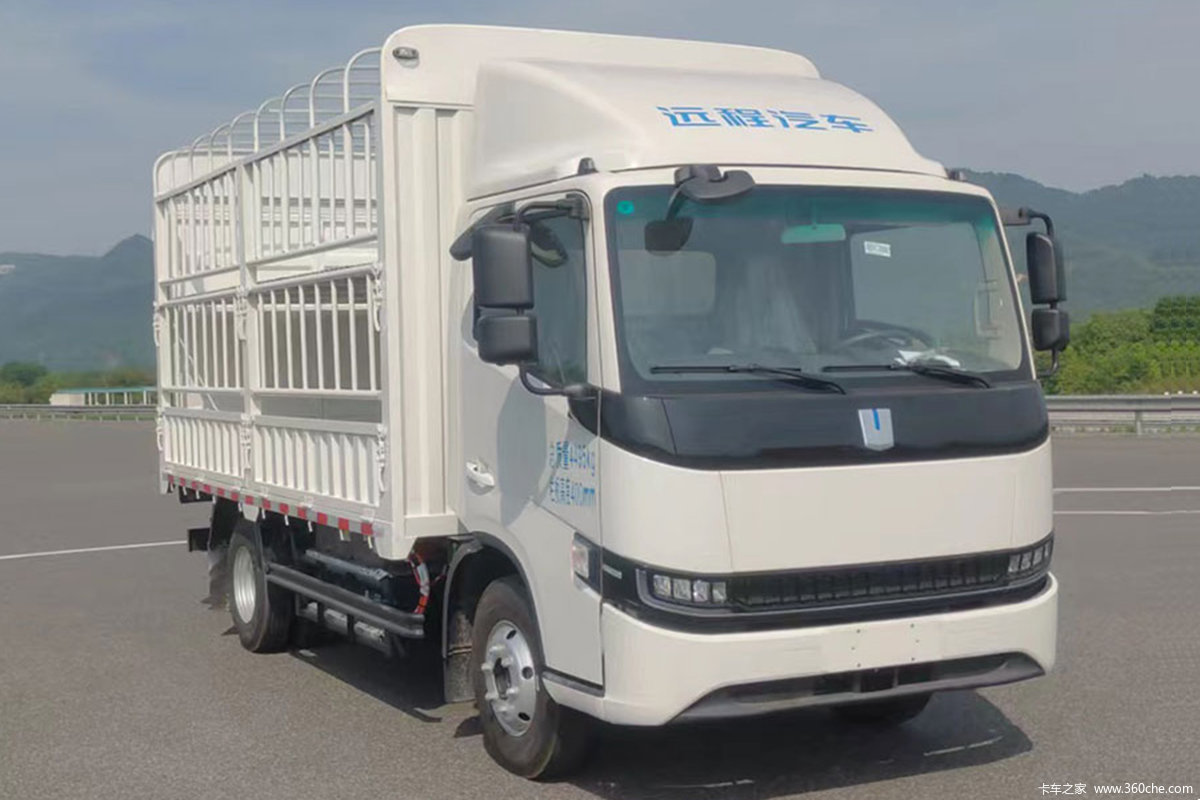 【图】远程 星智H8E 2022款 智享版 4.5T 4.1米单排纯电动仓栅式轻卡(JGL5047CCYBEVM5)89.1kWh_实拍图片_1561483_卡车之家