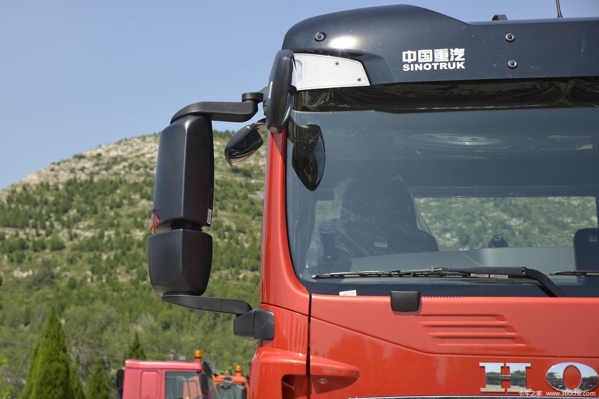 【图】中国重汽 HOWO TX重卡 460马力 6X4 牵引车(国六)(平顶)(ZZ4257V324GF1)_实拍图片_1521813_卡车之家