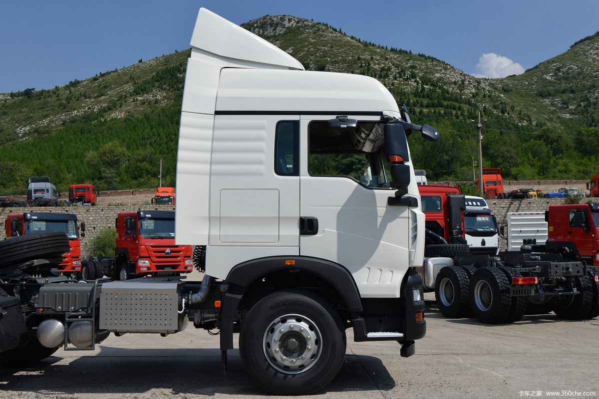 【图】中国重汽 HOWO TX重卡 350马力 4X2 牵引车(国六)(中国重汽8挡)(ZZ4187N361GF1)_实拍图片_1521954 ...