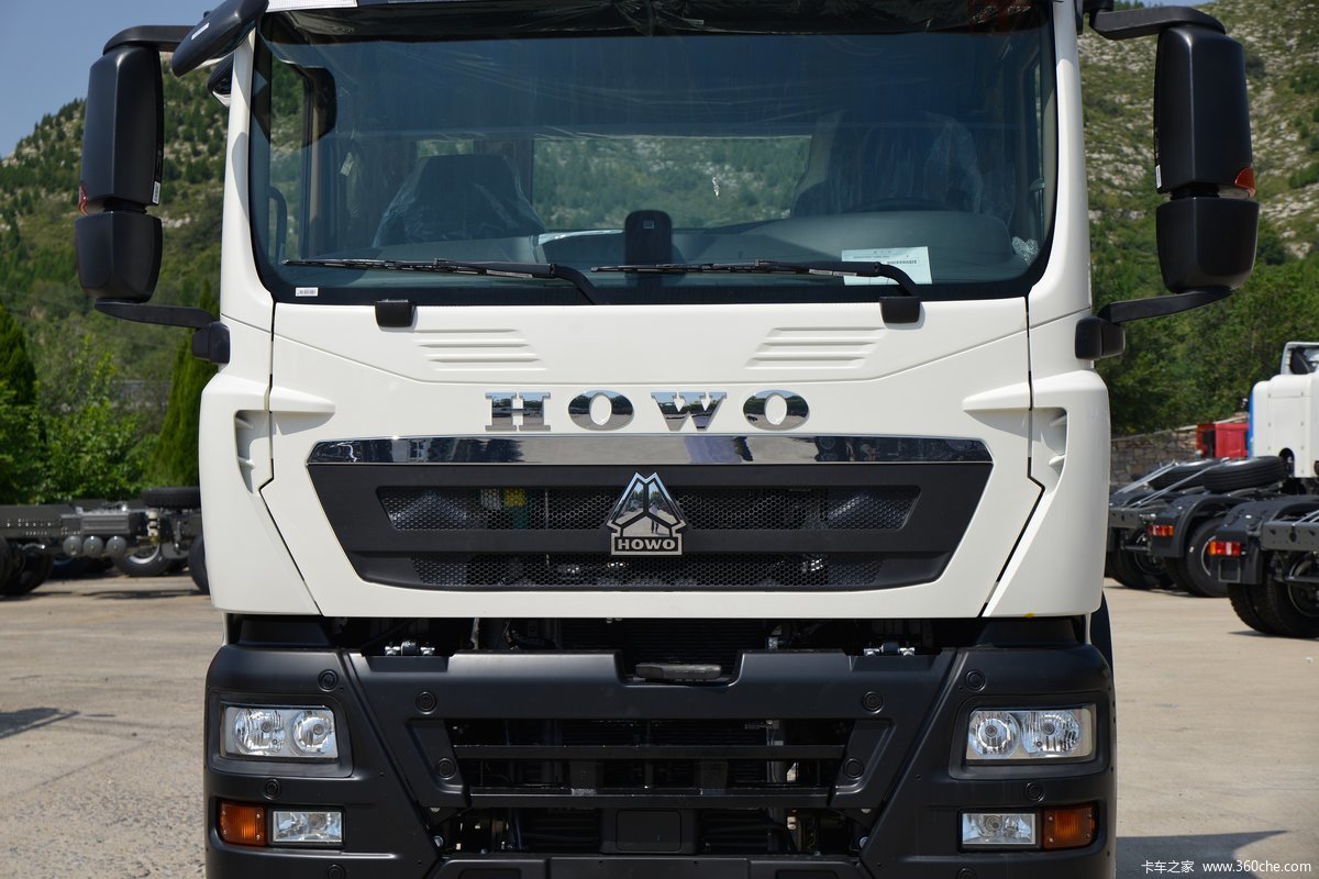 【图】中国重汽 HOWO TX重卡 350马力 4X2 牵引车(国六)(中国重汽8挡)(ZZ4187N361GF1)_实拍图片_1521979 ...