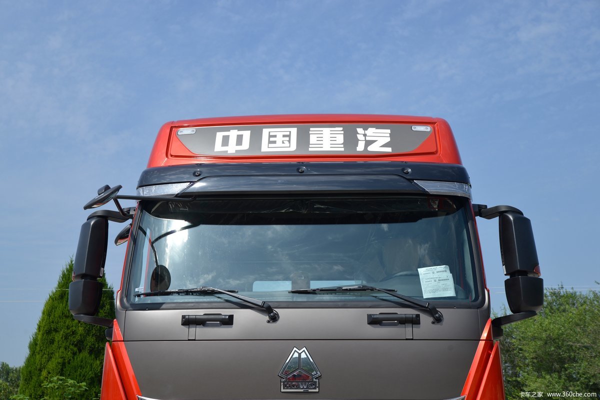 【图】中国重汽 HOWO TH7重卡 540马力 6X4 牵引车(国六)(ZZ4257V324HF1B)_实拍图片_1523783_卡车之家