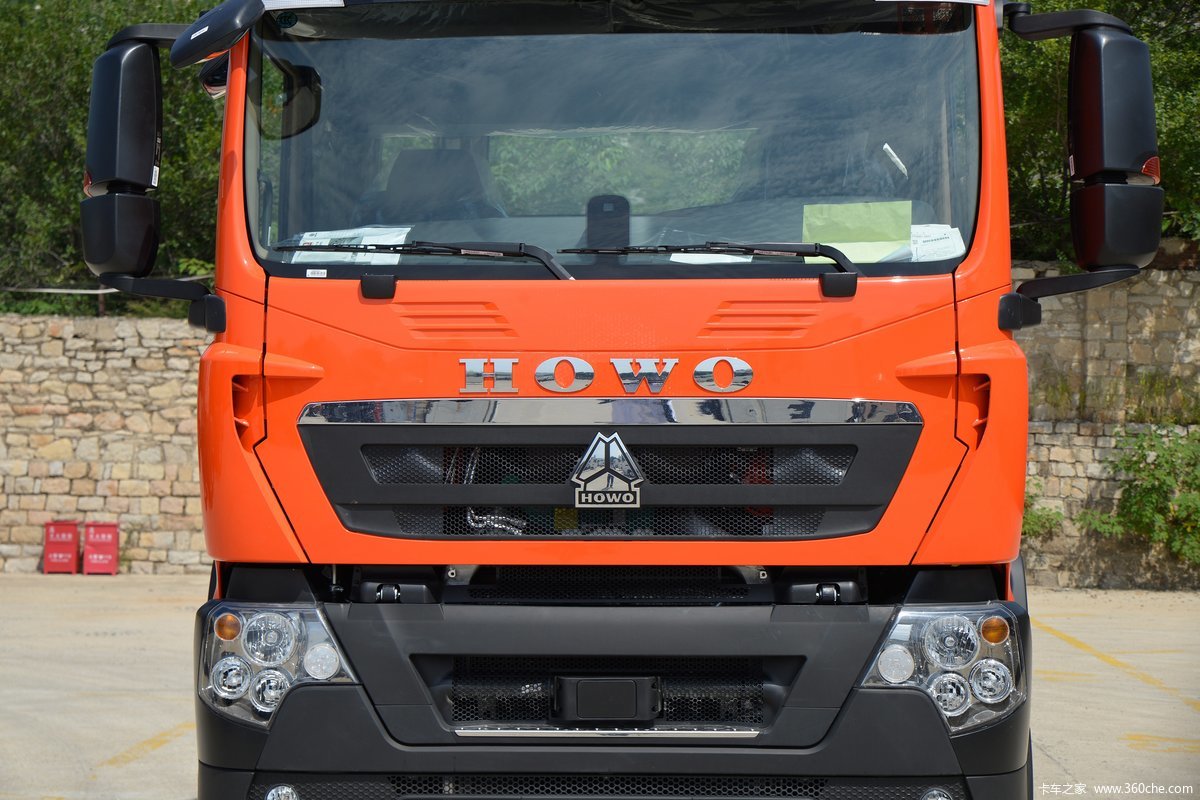 【图】中国重汽 HOWO TX重卡 400马力 4X2 牵引车(国六)(ZZ4187V361GF1)_实拍图片_1525723_卡车之家