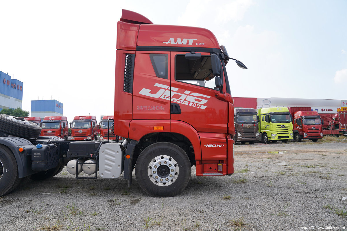 【图】青岛解放 JH6重卡 卓越版 460马力 6X4 AMT自动挡牵引车(CA4250P26K15T1E5A80)_实拍图片_1529109_卡车之家