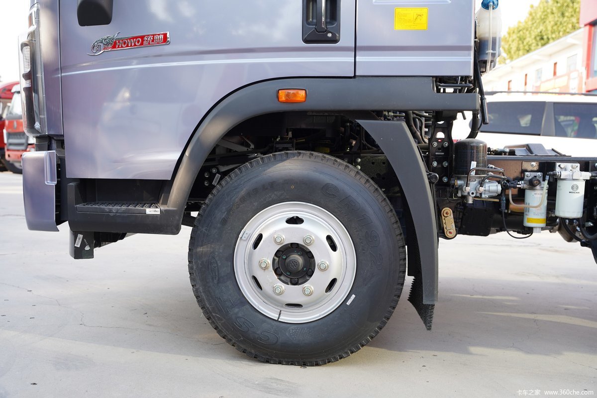 【图】中国重汽HOWO 统帅 160马力 4.85米排半栏板载货车(国六)(ZZ1117G3815F112)_实拍图片_1535720_卡车之家
