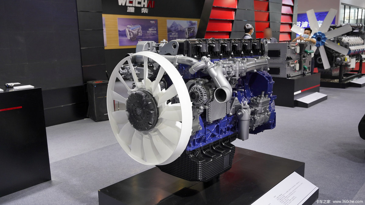 【图】潍柴WP15NG530E61 530马力 14.6L 国六 天然气发动机_实拍图片_1564881_卡车之家