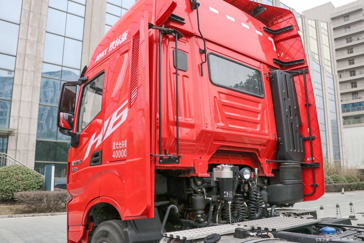 【图】上汽红岩 杰狮H6重卡 欧标高配版 560马力 6X4 AMT自动档牵引车(国六)(CQ4257SK13334)_实拍图片_1580792_卡车之家