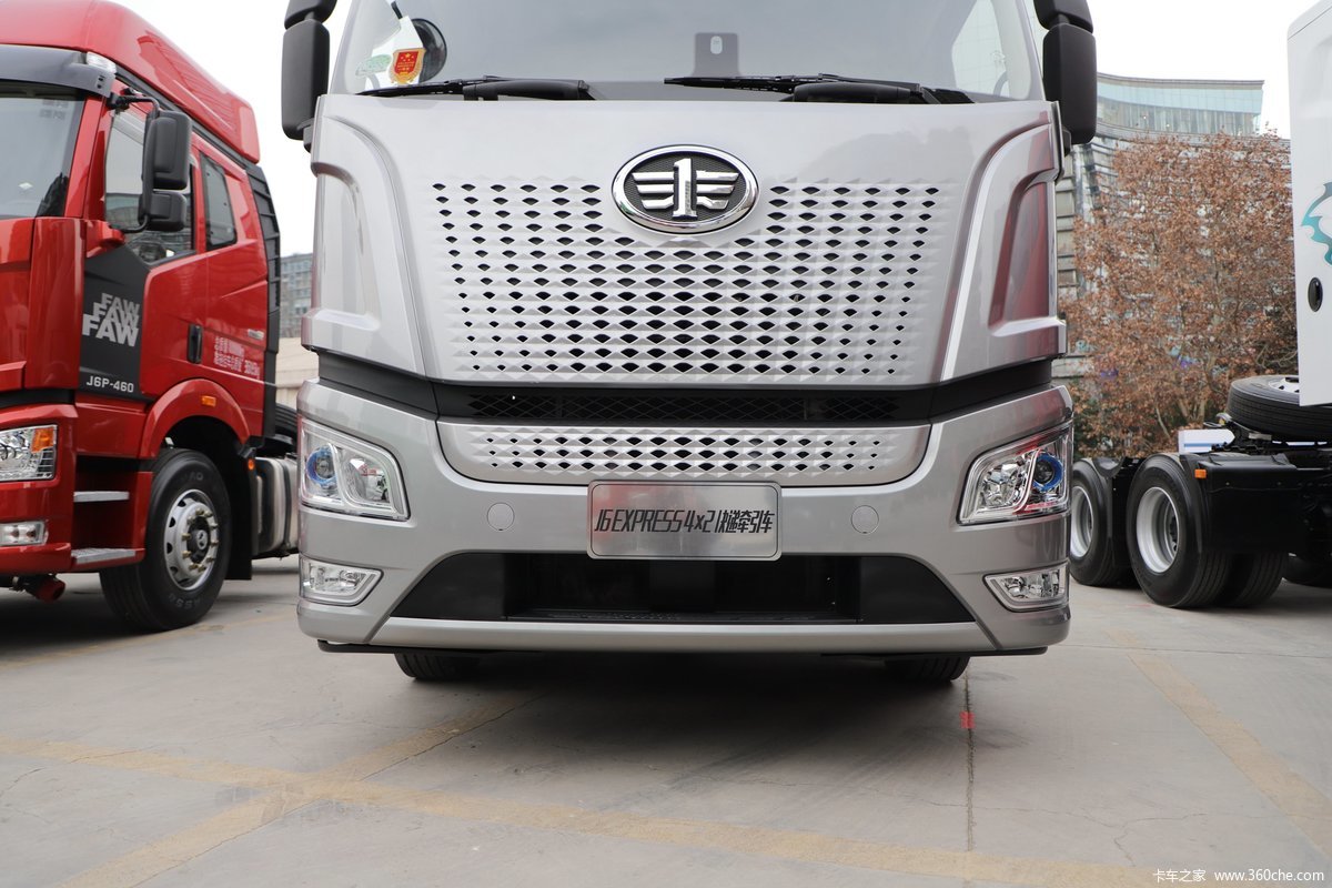 【图】一汽解放 J6E重卡 520马力 4X2 AMT自动档牵引车(CA4180P66K25E6)_实拍图片_1598886_卡车之家