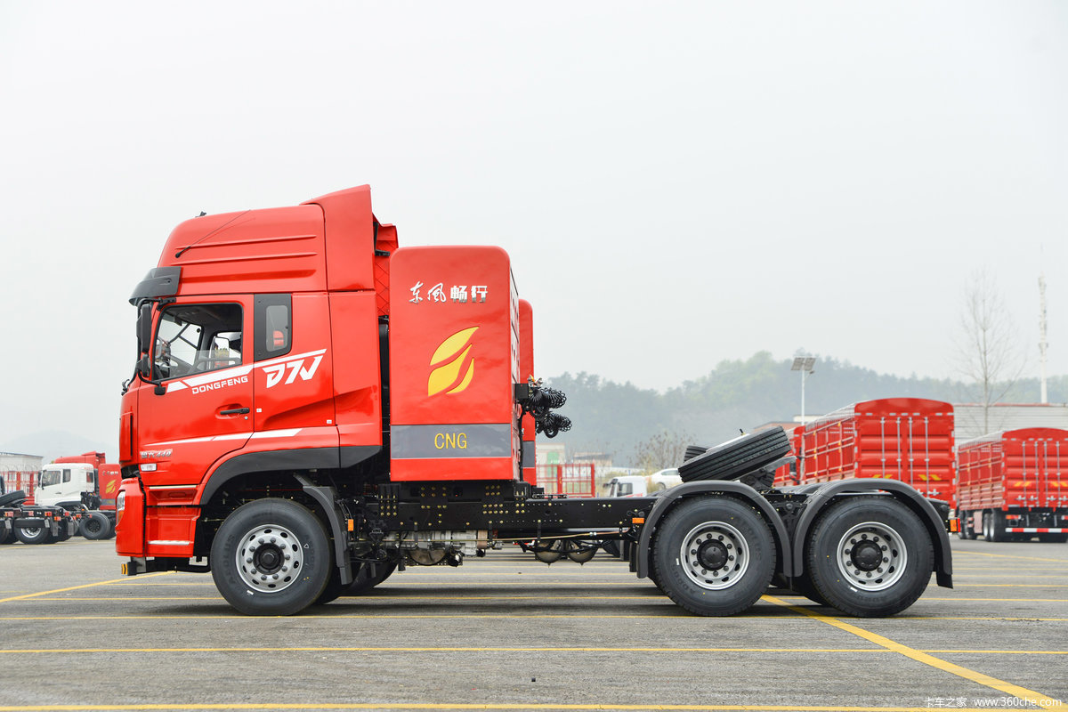 【图】东风新疆 畅行d7v 440马力 6x4 Cng牵引车 Dfv4258gp6c 实拍图片 1629164 卡车之家