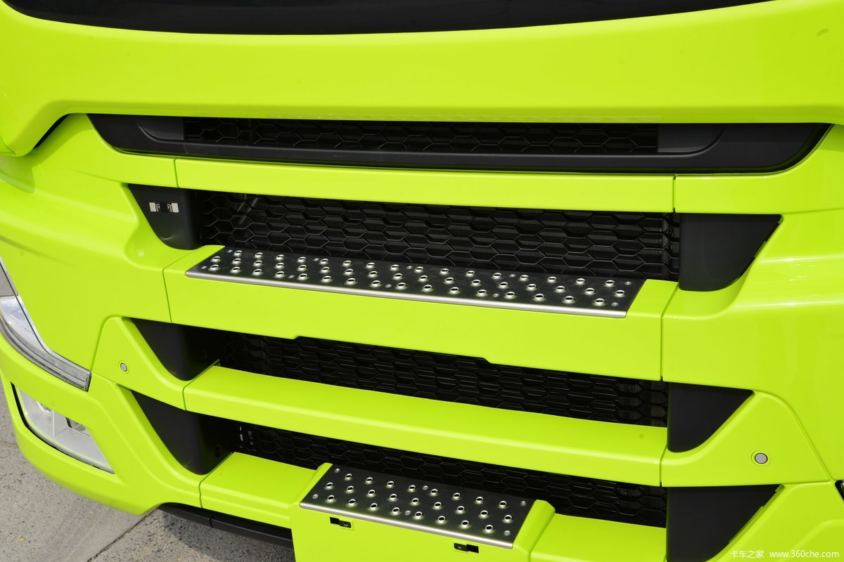 【图】东风商用车 天龙旗舰KX 王者版 660马力 6X4 牵引车(荧光绿)(国六)(DFH4250CX7)_实拍图片_1636637_卡车之家